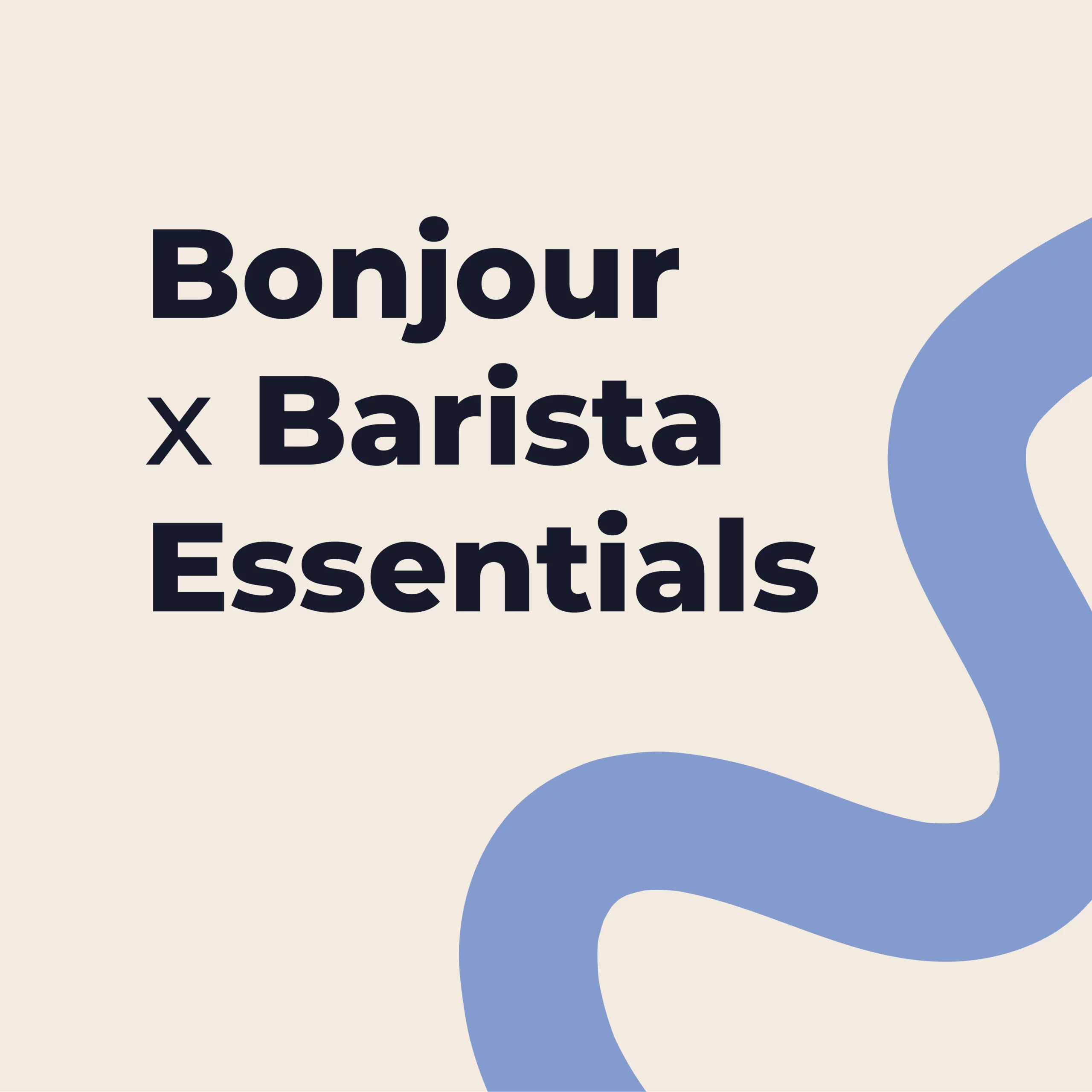 Bonjour x Barista-Essentials | Cases - Studio Bonjour